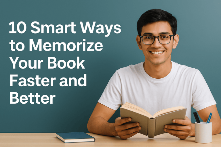 11 Smart Ways to Memorize Your Book Faster and Better - VidyaVaas